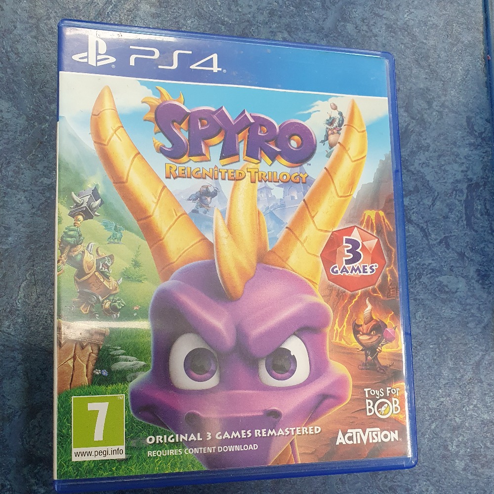 Pre-owned Playstaion 4 PS4 Game Spyro Reignited Trilogy - Own4Less